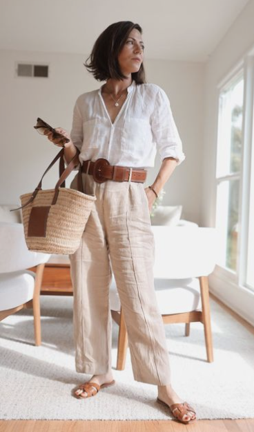 Dicas de look em linho: perfeito e sustentável para o Verão - Estilo 5. ...